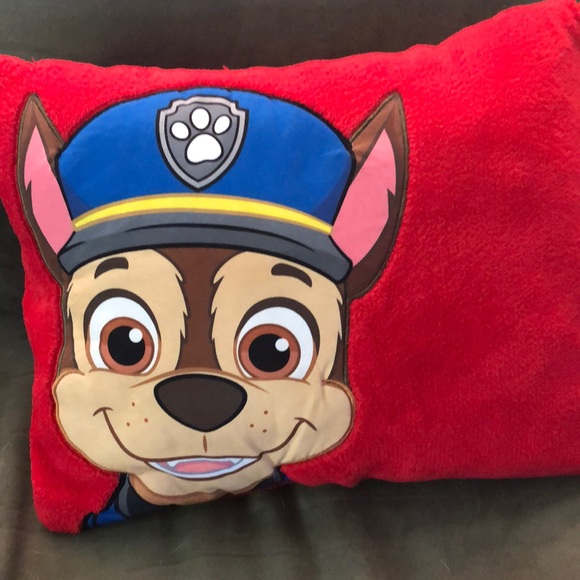 Nickelodeon | Other | Nickelodeon Paw Patrol Chase Red Throw Pillow 28 ...